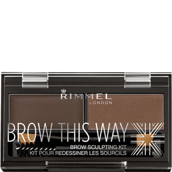 Kit para cejas Brow This Way Dark Brown x 1.3 gr - getthelookar