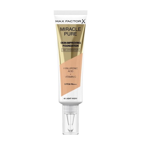 Base de Maquillaje Max Factor Miracle Pure Foundation SPF30 x 30 ml - getthelookar