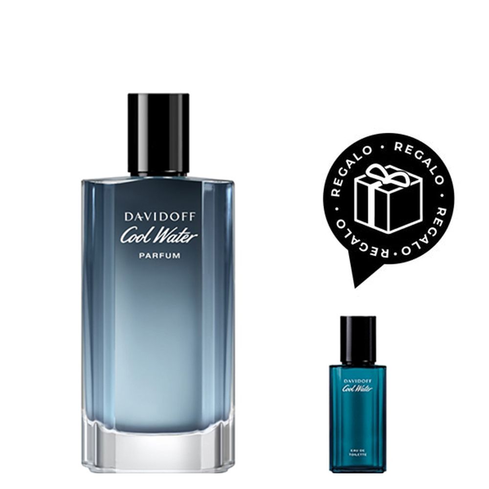 EDP Davidoff Cool Water x 100 ml + Davidoff Cool Water x 40 ml Regalo a ...
