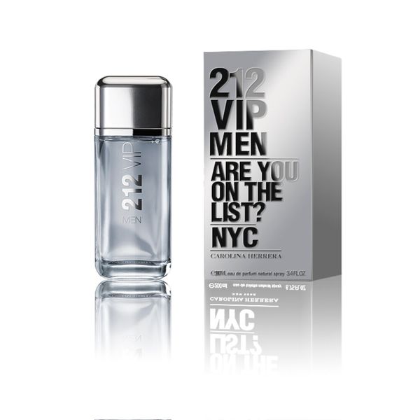 EDT Carolina Herrera 212 Vip Men x 200 ml - getthelookar